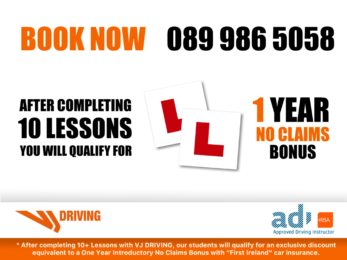 Expert Driving Lessons in Dublin and Nearby Areas - VJ Driving School ...